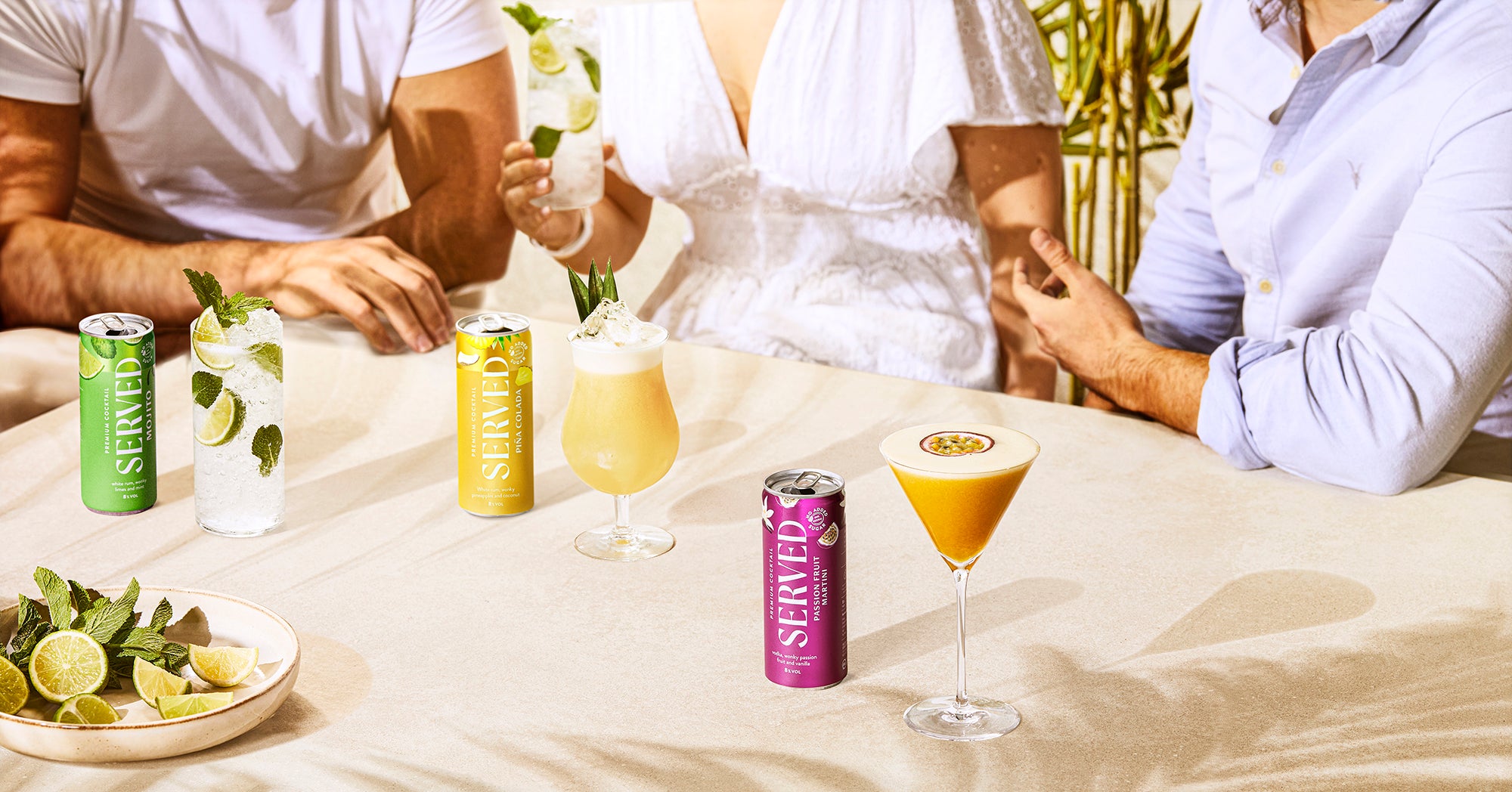 Cocktails in Cans - Bar Quality Spirits premixed by Served Drinks